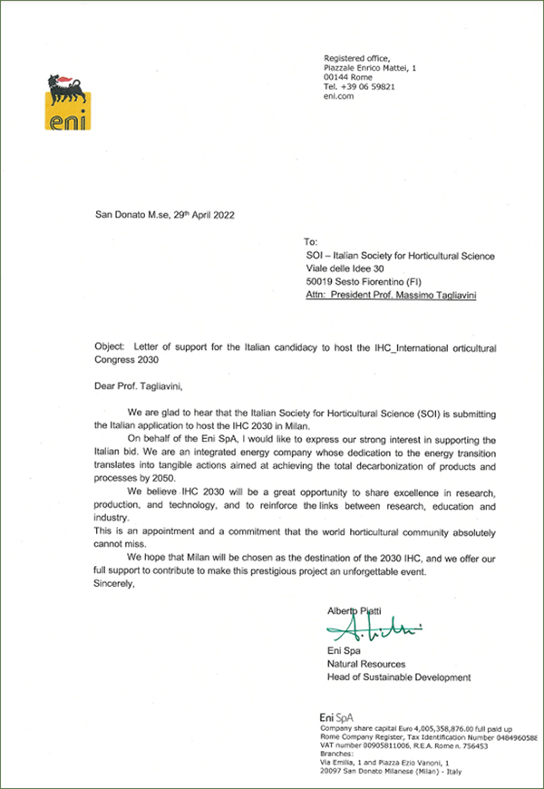 institutional partners and supporters - IHC 2030